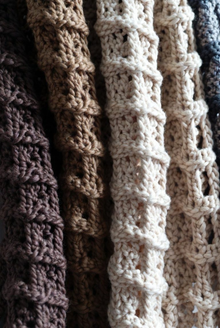 15 Cozy Chunky Crochet Scarves to Warm Up Your Winter Wardrobe - Spesh View