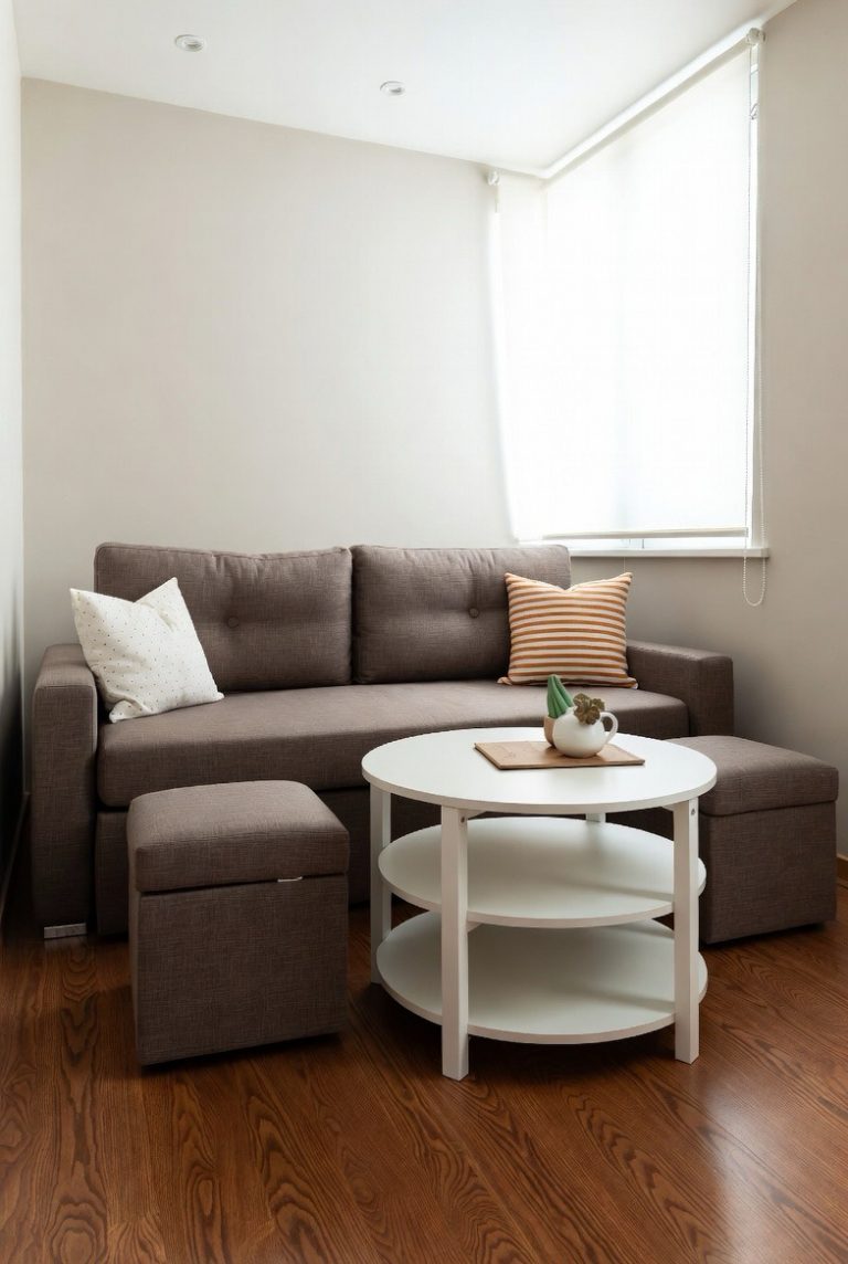 15 Genius Tiny Living Room Ideas That Maximize Style & Space - Spesh View
