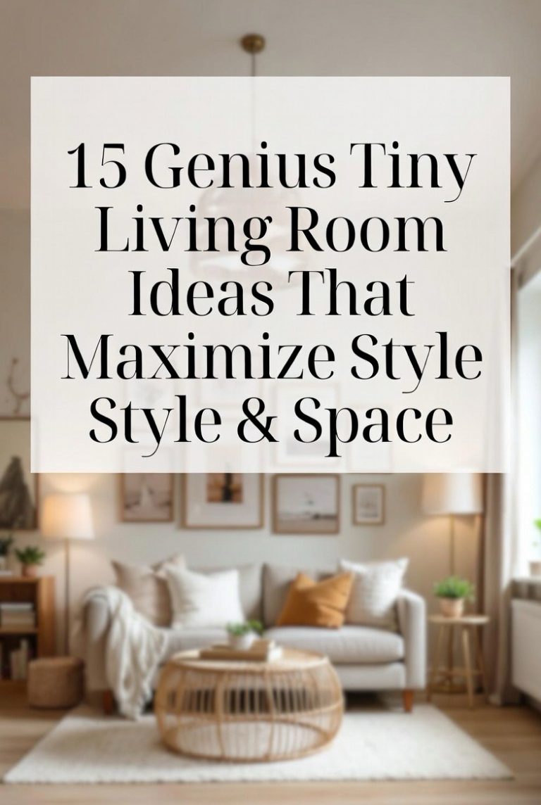 15 Genius Tiny Living Room Ideas That Maximize Style & Space - Spesh View
