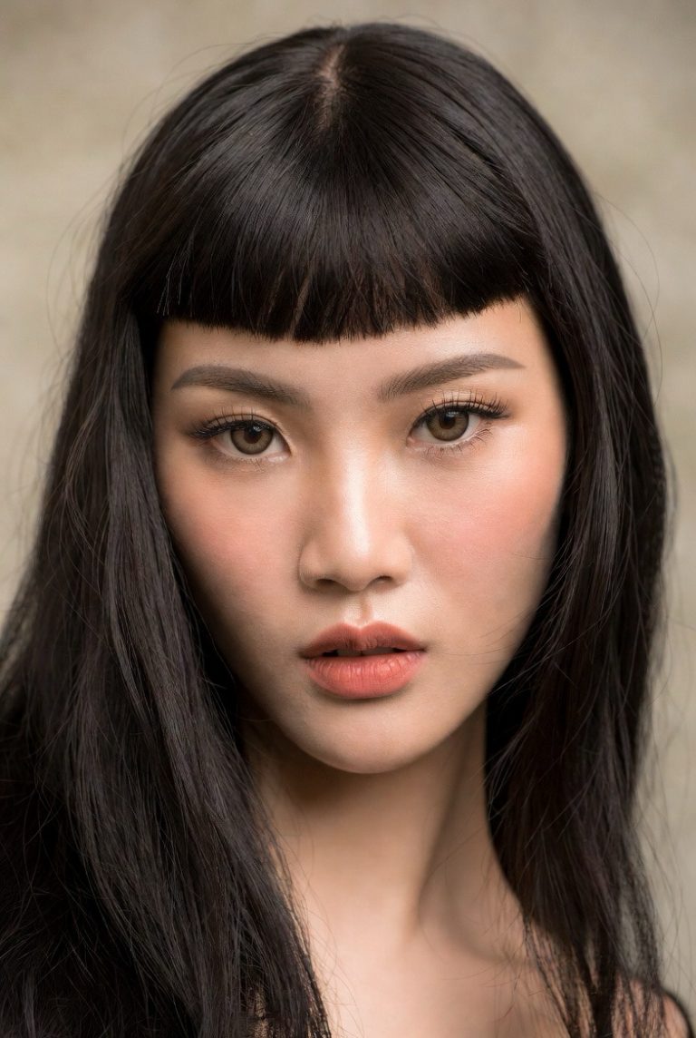 13 Gorgeous Bang Styles Perfect for a Round Face Shape - Spesh View