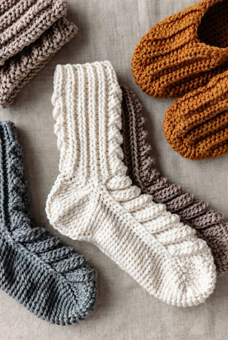 16 Cozy Crochet Socks & Slippers Inspirations to Keep Your Feet Warm ...